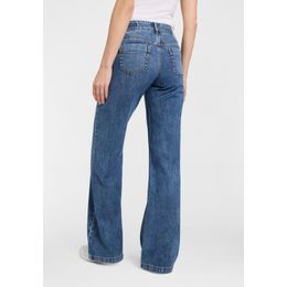 Herrlicher Damen 5-Pocket-Jeans "Edna Denim Light"worn, Gr. 26, Denim/Jeans, Obermaterial: 50% Baumwolle, 40% Lyocell, 10% Modal, Jeans, mit