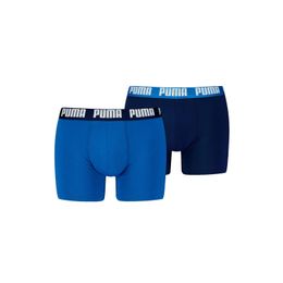 Puma Damen Boxershorts "Boxershort 2er Pack", Gr. XL, blau, Obermaterial: 95% Baumwolle CO. 5% Elasthan EL., Unterhosen
