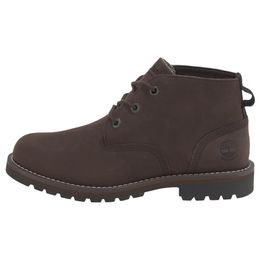 Timberland Herren Schn&uuml;rboots "Larchmont II WP Chukka", Gr. 42, braun, Leder, Schuhe, Winterstiefel, Schn&uuml;rstiefel, Winterschuhe, wasserdicht