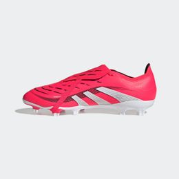 Damen Fu&szlig;ballschuh "PREDATOR LEAGUE FOLD-OVER TONGUE FG/MG", adidas Performance, Gr. 44, rot, Synthetik, Schuhe, f&uuml;r Rasenpl&auml;tze
