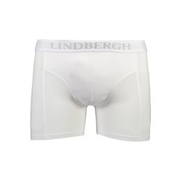 LINDBERGH Herren Boxershorts "LINDBERGH Unterhose", Gr. L, wei&szlig;, Obermaterial: 70% Viskose, 25% Baumwolle, 5% Elasthan, Unterhosen