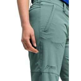 Maier Sports Damen Funktionsshorts "Lawa", blau, Gr. 34, 90% Polyamid, 10% Elasthan, Hosen, Damen Shorts, kurze Wanderhose, Outdoorhose mit 2