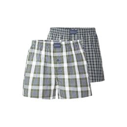 Tom Tailor Herren Webboxer "Web-Boxershorts 2er Pack", Gr. S, bunt, Obermaterial: 100% Baumwolle CO., Unterhosen