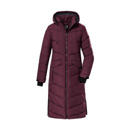 Killtec Damen Steppmantel "KOW 62 WMN QLTD CT", lila, Gr. 44, Oberstoff: 100% Polyester, Futter: 100% Polyester, Wattierung: 100% Polyester