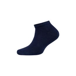 s.Oliver M&auml;dchen Sneakersocken "Sneakersocken 10er Pack", Gr. 31, blau, 80% Baumwolle, 17% Polyamid, 3% Elasthan, uni, Socken