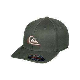 Quiksilver Herren Trucker Cap "Mountain And Wave", gr&uuml;n, Gr. S, Kunstfaser, Caps