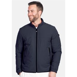 NEW CANADIAN Herren Outdoorjacke "All Season", blau, Gr. 60, unifarben, 100% Polyester, Jacken, mit praktischer Armtasche