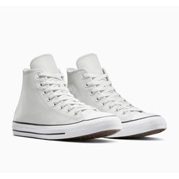 Converse Herren Sneaker "CHUCK TAYLOR ALL STAR LEATHER", Gr. 45, grau, Leder, Schuhe