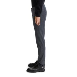 Marc O'Polo MARC O'POLO Herren Chinohose "aus Bio-Baumwoll-Lyocell-Mix"multi, schwarz navy, Gr. 33, gemustert, Obermaterial: 49% Baumwolle, 48% Viskose, 3%