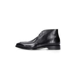 Henry Stevens Herren Schnürboots "Liam NGB", Gr. 44,5, schwarz, Newcastle, Schuhe, Herren Halbschuh Schnürboots hangefertigt, Lederschuh
