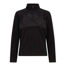 Ziener M&auml;dchen Sweatshirt "JONKI-Z midlayer junior", schwarz, Gr. 128, Obermaterial: 100% Polyester, Sweatshirts