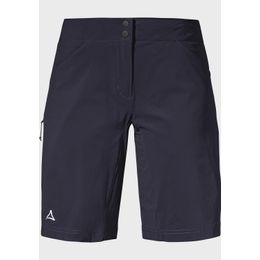 Sch&ouml;ffel SCH&Ouml;FFEL Damen Shorts "Shorts Danube L", blau, Gr. 34, Oberstoff: 85% Nylon, 15% Elasthan, Hosen