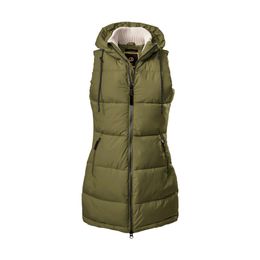 G.I.G.A. by Killtec Damen Steppweste "GW 30 WMN QLTD VST", gr&uuml;n, Gr. 44, G.I.G.A. DX BY KILLTEC, Oberstoff: 100% Polyester (recycelt), Futter: 100% Polyester,