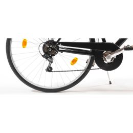 Cityrad "Citybike 605 Man", 50cm, 28 Zoll (71,12cm), schwarz, VENICE - I LOVE ITALY, Fahrr&auml;der, f&uuml;r Herren, Kettenschaltung