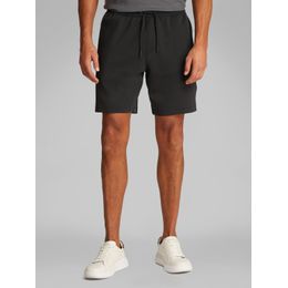 Herren Shorts "LOGO TAPE SHORT", schwarz, Gr. XL, Calvin Klein Jeans, unifarben, Sweatware, Obermaterial: 65% Baumwolle, 35% Polyester, Hosen, mit