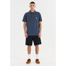 SOS Herren Langarm-Poloshirt "Monviso", blau, Gr. L, unifarben, 100% Baumwolle, Shirts, in unwiderstehlich weicher Qualit&auml;t