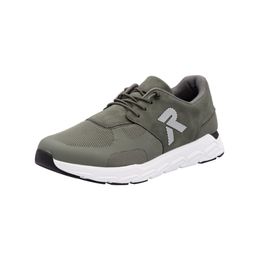 Rieker Herren Sneaker "Rieker Sneaker Textil", Gr. 43, gr&uuml;n, Textil, Schuhe