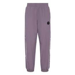 Plein Sport Damen Jogger Pants "Scratch", lila, Gr. XL, Obermaterial: 89% Polyamid, 11% Elasthan, Hosen