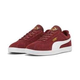 Puma Damen Sneaker "Puma Club II Sneakers Erwachsene", Gr. 48, rot, Obermaterial: Textil, Synthetik, Kuhleder, Leder; Futter: Textil; Innensohle: