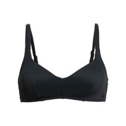 Roxy Damen Triangel-Bikini-Top "Roxy Love The Sun Ray", grau, Gr. XS, Obermaterial: 91% Nylon, 9% Elasthan., Bikini-Oberteile