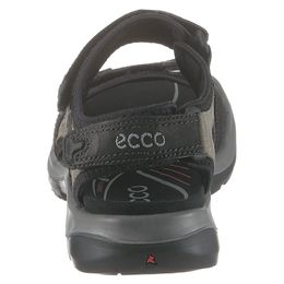 Ecco Damen Trekkingsandale "OFFROAD", Gr. 42, schwarz, Nubukleder, Textil, Schuhe, Outdoorschuh, Sommerschuh, Freizeitsandale, in sportlicher Optik