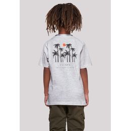 F4NT4STIC M&auml;dchen T-Shirt "Escape Discover the World Palm Trees", grau, Gr. 122, Obermaterial: 100% Baumwolle, Shirts, Discover the World