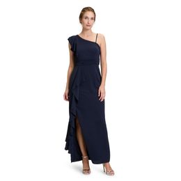 Vera Mont Damen Cocktailkleid "Damen Cocktailkleid figurbetont", blau, Gr. 44, Obermaterial: 100% Polyester. Futter: 95% Polyester, 5% Elasthan.,