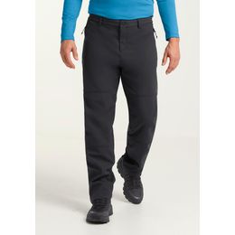 Jack Wolfskin Herren Trekkinghose "TREK TERRAIN PANTS M", schwarz, Gr. 58, Oberstoff: 90% POLYESTER, 10% ELASTHAN; Futter: 100% POLYESTER, Hosen