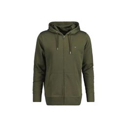 Gant Herren Sweatshirt "Sweatjacke REGULAR SHIELD FULL ZIP HOODIE", gr&uuml;n, Gr. XXL, Obermaterial: 87% Baumwolle CO. 13% Polyester PES., Sweatshirts