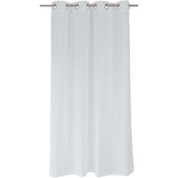 Gardine HEINE HOME, B:140cm H:245cm, wei&szlig;, Polyester, Gardinen