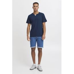 Blend Herren T-Shirt "T-Shirt BHHoley", schwarz, Gr. L, Obermaterial: 50% Baumwolle CO. 50% Polyester PES., Shirts