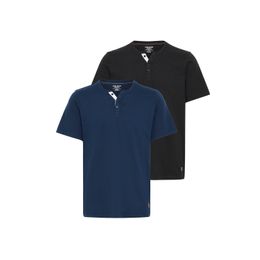 Blend Herren T-Shirt "T-Shirt BHHoley", schwarz, Gr. S, Obermaterial: 50% Baumwolle CO. 50% Polyester PES., Shirts