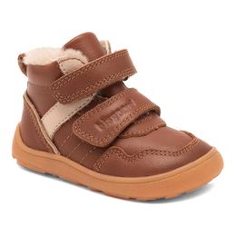 bisgaard M&auml;dchen Barfu&szlig;schuh "barefoot becky lamb", Gr. 22, blau, Leder, Schuhe, Winterboots mit Lammfell, Gr&ouml;&szlig;enschablone zum Download