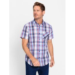 Catamaran Herren Kurzarmhemd, bunt, Gr. 41, gemustert, kariert, 100% Baumwolle, Hemden