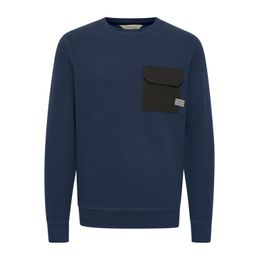 11 Project Herren Longpullover "Sweatshirt PRPelle", blau, Gr. XXXL, Obermaterial: 100% Baumwolle CO., Sweatshirts