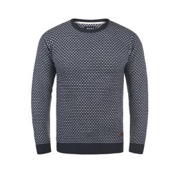 INDICODE Jungen Strickfleece-Pullover "Strickpullover IDCoppler", blau, Gr. XL, Obermaterial: 100% Polyacryl PAN., Pullover