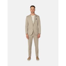 Thomas Goodwin Herren Anzug "5039-90", beige, Gr. 46, unifarben, 35% Polyester, 34% Baumwolle, 15% Viskose, 15% Leinen, 1% Elasthan, Anz&uuml;ge,