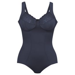 Anita Damen Miederbody "Entlastungs Korselett Havanna", Gr. 100, blau, Obermaterial: 75% Polyamid PA. 25% Elasthan EL., Bodys