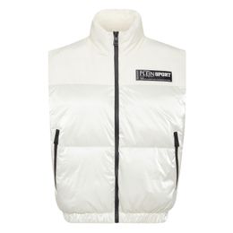 Plein Sport Damen Kurzweste "Weste", wei&szlig;, Gr. S, Obermaterial: 100% Polyester; Futter: 100% Polyester; F&uuml;llung: 100% Polyester, Westen