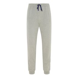 Hajo Herren Jogginghose "Jogginghose", grau, Gr. L, Obermaterial: 62% Baumwolle CO. 33% Polyester PES. 5% Elasthan EL., Hosen