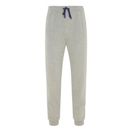 Hajo Herren Jogginghose "Jogginghose", grau, Gr. L, Obermaterial: 62% Baumwolle CO. 33% Polyester PES. 5% Elasthan EL., Hosen