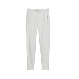 Madeleine Mode MADELEINE Damen Jogger Pants "Hose Jogg-Pants mit Rei&szlig;verschlusstaschen", wei&szlig;, Gr. 40, Obermaterial: 68% Viskose CV. 27% Polyamid PA. 5% Elasthan