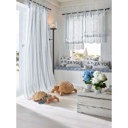 Gardine HEINE HOME, B:140cm H:225cm, bunt, Polyester, Gardinen