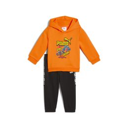 Puma Jungen Jogginganzug "Puma x HOT WHEELS MONSTER TRUCKS Set Jungen", schwarz, Gr. 80, Obermaterial: 68% Baumwolle, 32% Polyester; Kapuzenfutter: