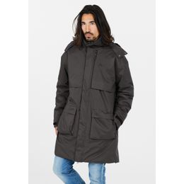 WHISTLER Herren Parka "Mombay", grau, Gr. M, unifarben, 100% Polyester, Jacken, mit wasserabweisender und langlebiger DWR-Membran