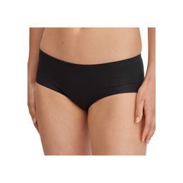 Calida Damen Slip "Slip Panty Essential Cotton Low Cut 1er Pack", Gr. S, schwarz, Obermaterial: 95% Baumwolle CO. 5% Elasthan EL., Unterhosen