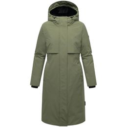 Navahoo Damen Wintermantel "Eismelodie 14", grün, Gr. L, Obermaterial: 100% Polyester, Innenfutter: 100% Polyester, Wattierung: 100% Polyester,