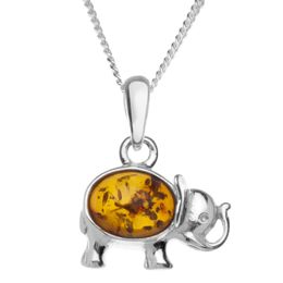 OSTSEE-SCHMUCK Damen Kette mit Anh&auml;nger "OSTSEE-SCHMUCK Kette mit Anh&auml;nger Elefant", 60cm, Silber 925 (Sterlingsilber), L: 42, silber, Silber 925