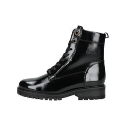 Gabor COMFORT Damen Schn&uuml;rstiefelette "Gabor Comfort Stiefelette Leder", Gr. 39, schwarz, Leder, Schuhe