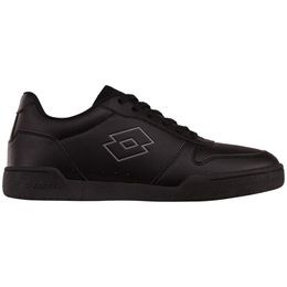 Lotto Herren Sneaker, Gr. 49, schwarz, Kunstfaser, Synthetik, clean, Schuhe, - in XL Größen erhältlich